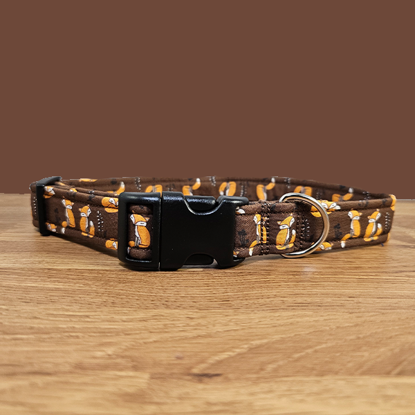 Fox Dog Collar – Multiple Colours – Heath & Hound Pet Boutique