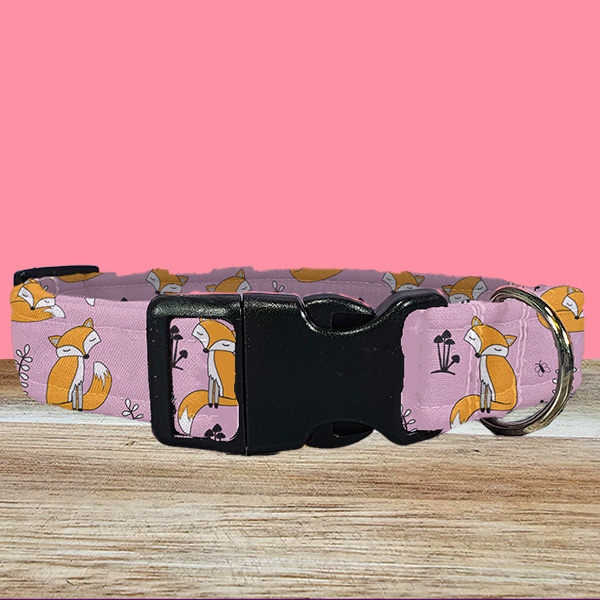 Fox Dog Collar – Multiple Colours – Heath & Hound Pet Boutique
