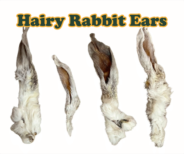 Hairy Rabbit Ears – 100g, 500g, 1kg – Heath & Hound Pet Boutique