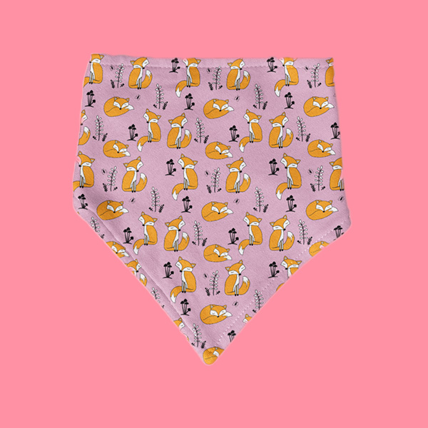 Pink Fox Bandana – Heath & Hound Pet Boutique