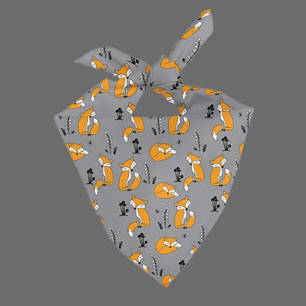 Grey Fox Bandana – Heath & Hound Pet Boutique
