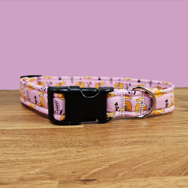 Pink Fox Dog Collar – Heath & Hound Pet Boutique